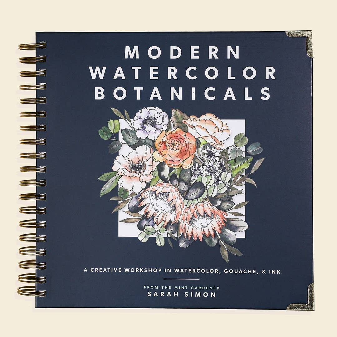 Modern Watercolor Botanicals | Kona Treehouse