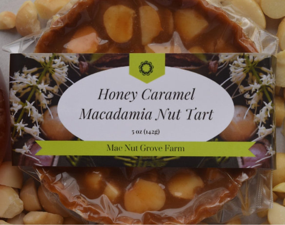 Honey Caramel Macadamia Nut Tart | Petals & Provisions